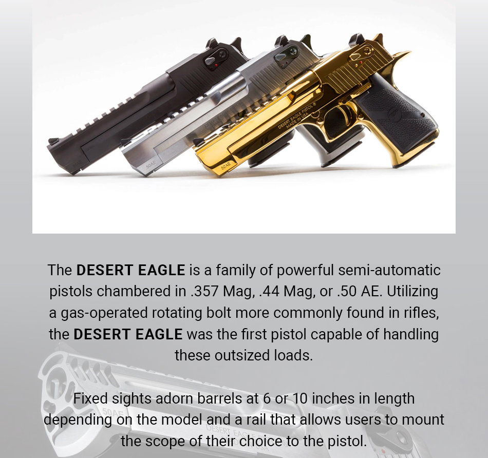 Guns.com: Popular & Highly Customizable: Desert Eagle By Magnum ...