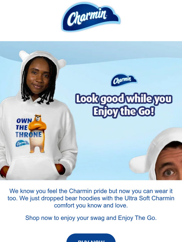 Charmin: MERCH DROP: Now you can wear the Charmin softness you love ️ ...