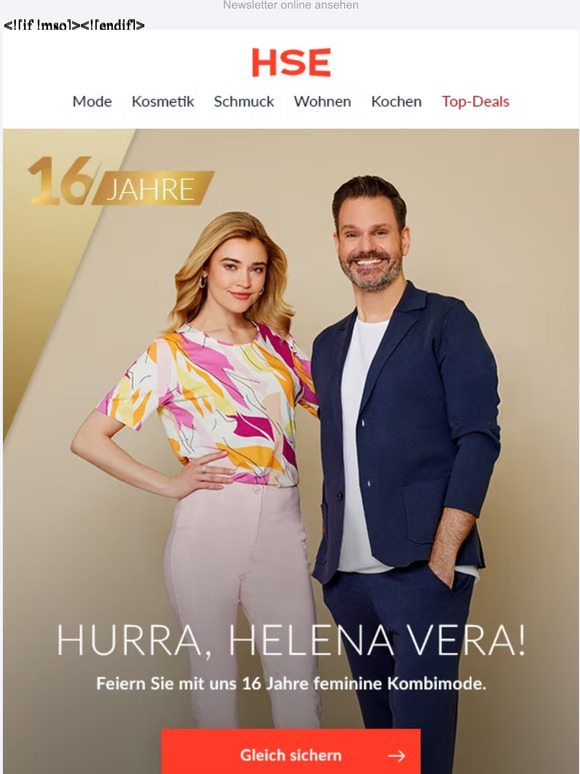 HSE24: Helena Vera wird 16: Mit tollen Angeboten feiern 👚 | Milled