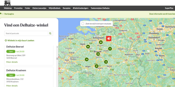 Delhaize: Hoe weet je of jouw winkel open is? | Milled