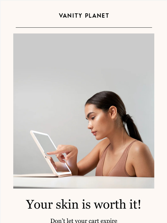 Vanity Planet: Your cart is expiring soon! | Milled