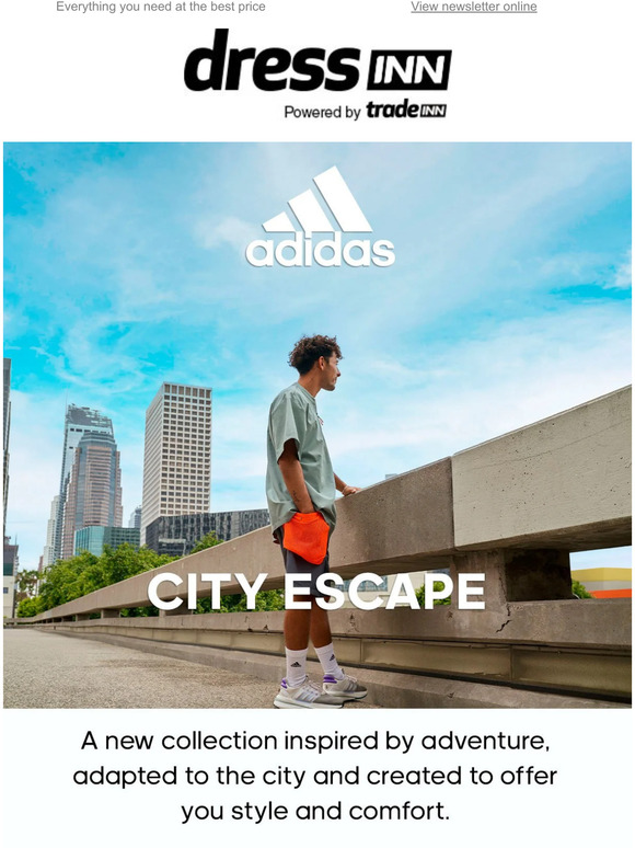 Dressinn Nederland - Online mode shop: adidas CITY ESCAPE, the perfect ...