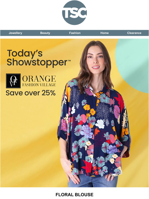 The Shopping Channel: Double Today’s Showstopper™ - Orange Fashion ...