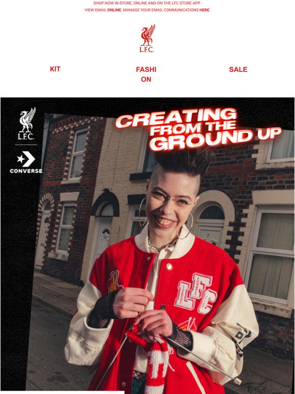 Liverpool FC: Just dropped 🚨 – Liverpool FC x Converse collection | Milled
