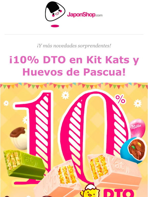 JaponShop: 🍬 Nueva Chuche Kirby + 🌸 Ramune Sakura + 💣 10% DTO Kit Kat ...