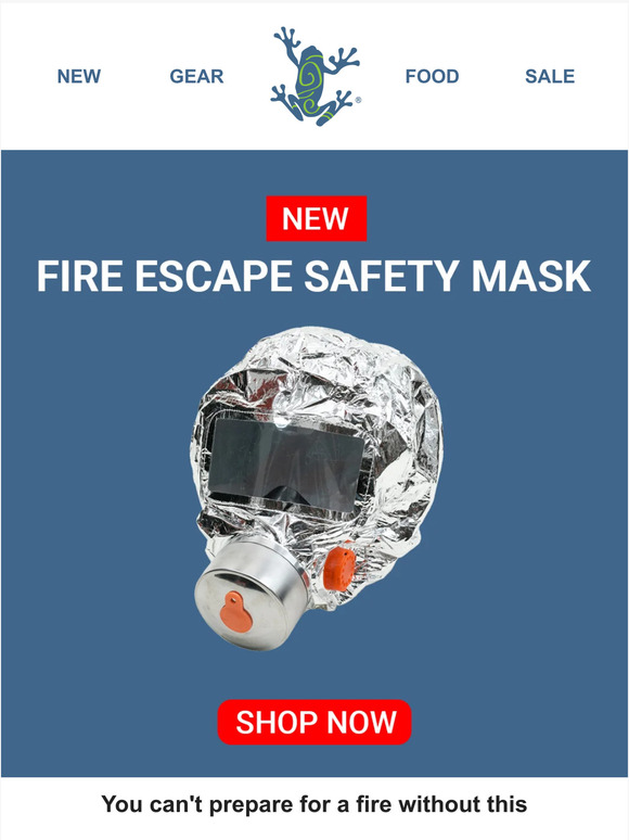 Survival Frog: [New] Stay safe in a fire emergency | Milled