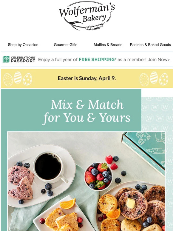 Wolferman's: 🎁 Create custom bakery boxes to give and get. | Milled