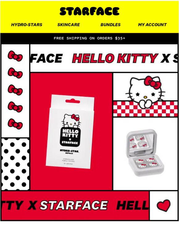 Starface: JUST LANDED: HELLO KITTY x STARFACE 🎀 | Milled