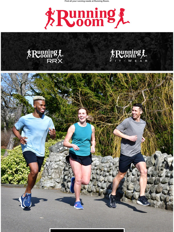Running Room: The Latest Running Room Styles Are Now Available! Race In ...
