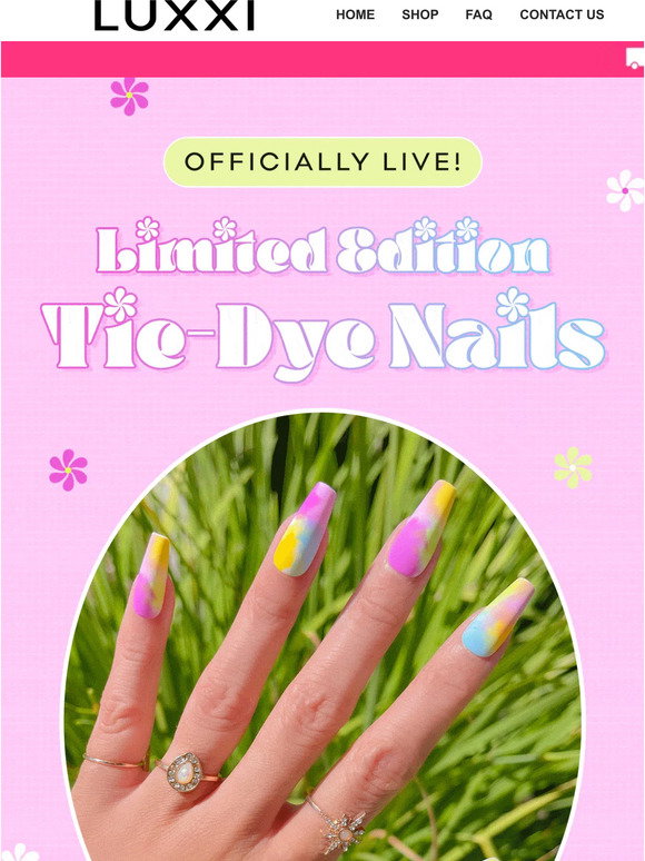 Luxxi: NEW: Limited Edition Nails 💜🧡💛 | Milled