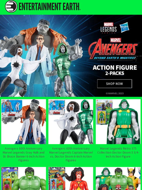Entertainment Earth: New Marvel Legends - Rock Your Collection! | Milled
