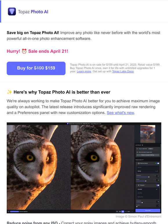 Topaz Labs: Make clean, crisp photos from any camera with Topaz Photo ...