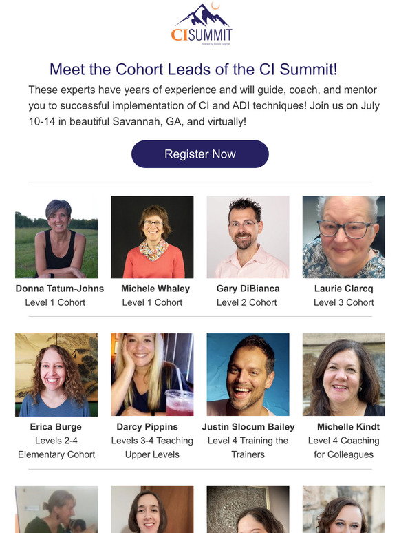 Teacher's Discovery: Meet the Cohort Leads Who Will Guide You at the CI ...