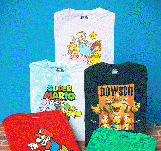 Hot Topic: Power up with Super Mario Bros. gear 🍄⭐ | Milled