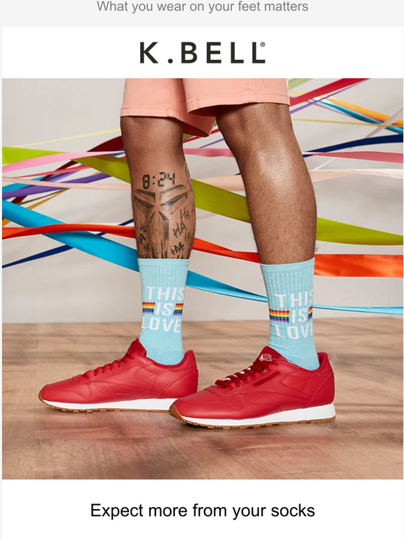 K. Bell Socks: Fresh Sock Styles... #FunFashionAlways | Milled