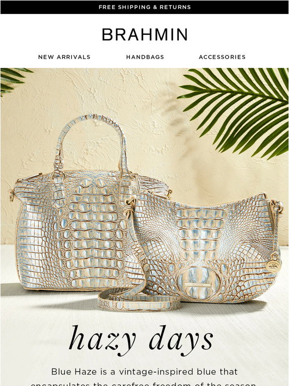 Brahmin: Introducing Blue Haze | Milled