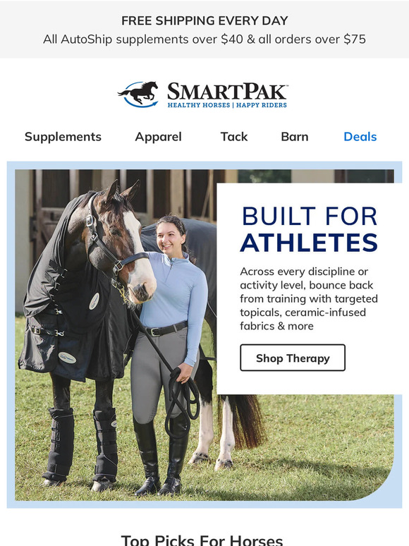SmartPak Equine: Riding Is A Joint Effort | Milled