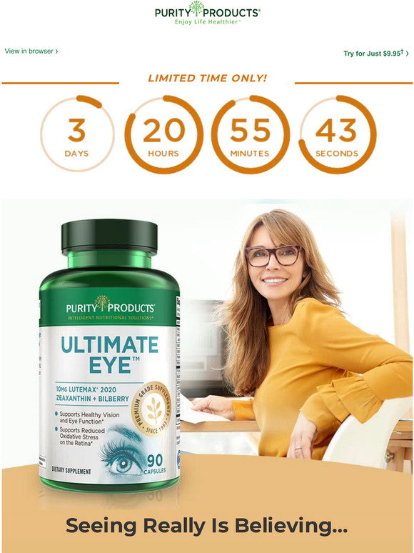 Purity Products: Eye Opening Savings Are Here 👀 | Milled