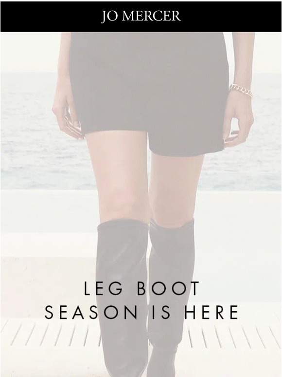 Jo Mercer: High impact leg boots | Milled