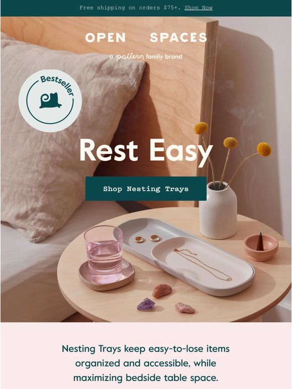 Open Spaces: How to conquer clutter on your bedside table 💤 | Milled