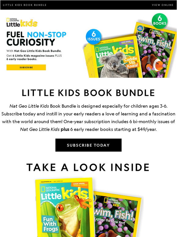 National Geographic: Experience the joy of reading with Nat Geo Little ...