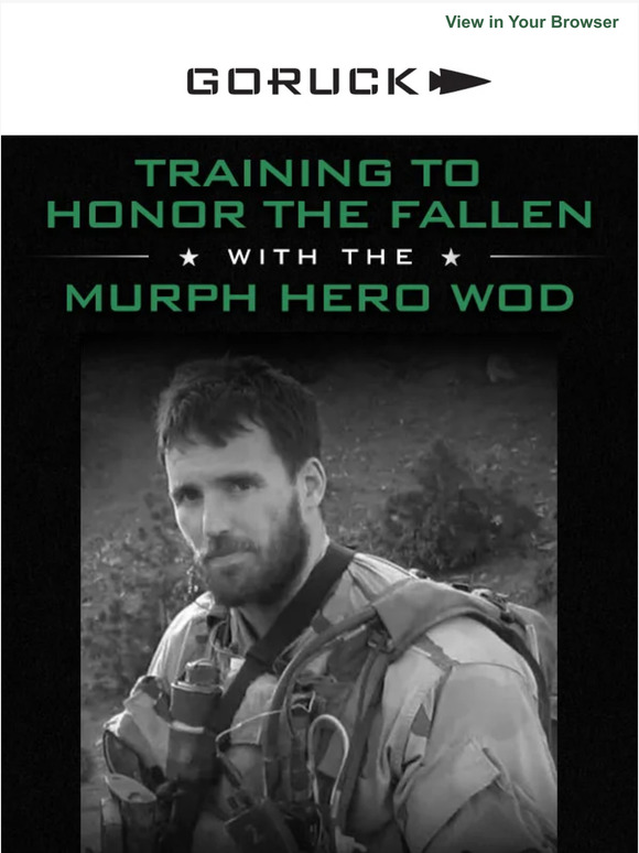 GORUCK: Honor the Fallen and Complete Murph | Milled