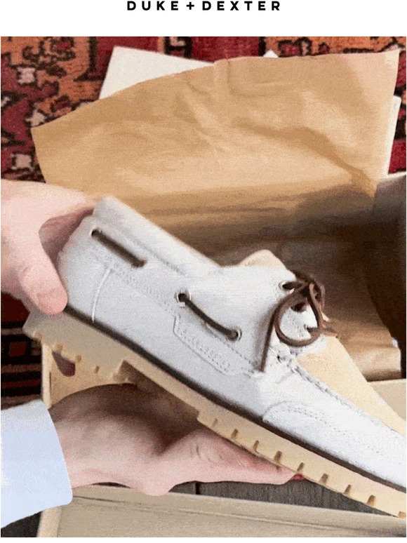 Duke & Dexter: Unboxing the Commando Boat Shoe | Milled