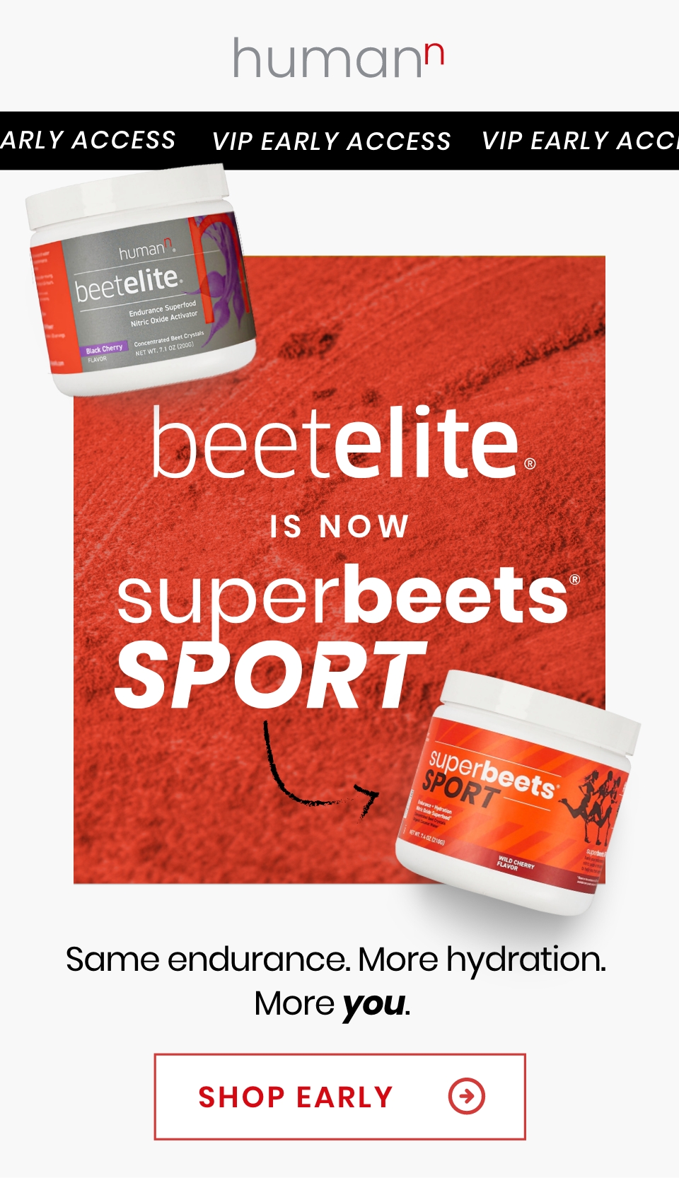 HumanN: VIP Access – BeetElite is now SuperBeets Sport | Milled