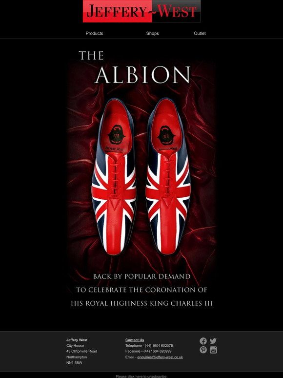 Jeffery West: The 'Albion' Union Jack Oxford | Milled