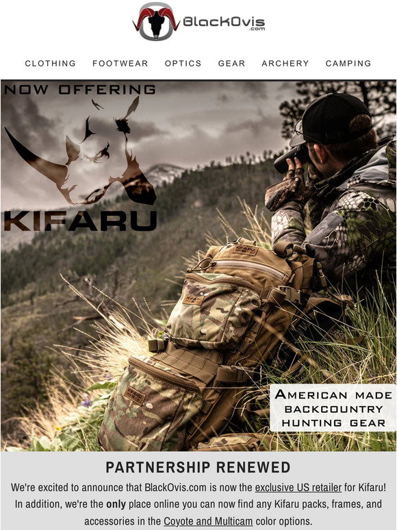 BlackOvis: It's Official! Now Selling KIFARU | Milled