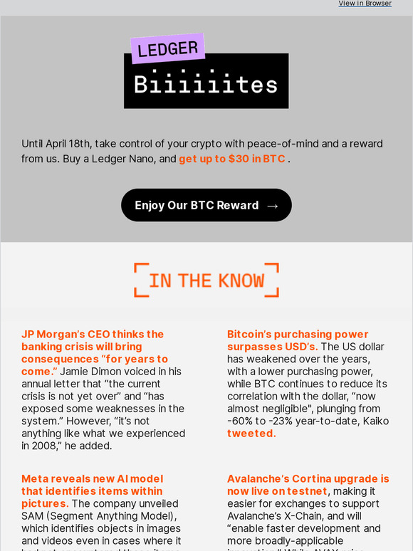 Ledger: 💎 Snoop Dogg Shows Off his Ledger 🚀 Shanghai Could Benefit ...