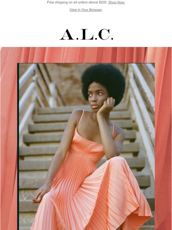 A.L.C.: Dress Code: Striking Hues For Every Event | Milled