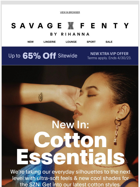 Savage X Fenty: NEW Colorful Cotton 💙 | Milled