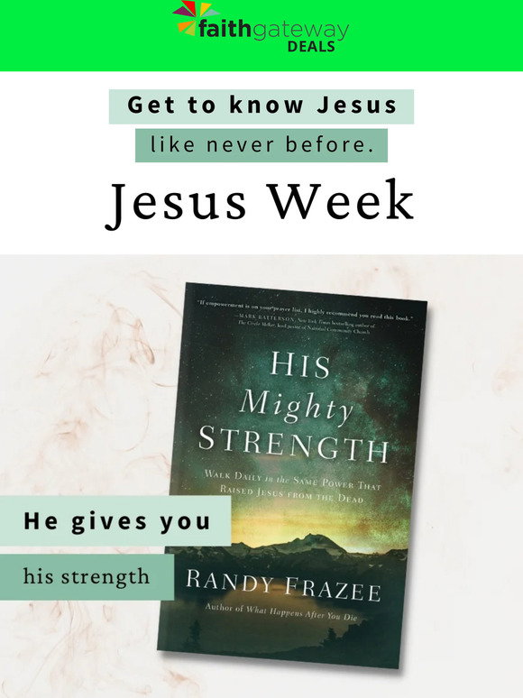 FaithGateway: uncover the source of Jesus' strength | Milled