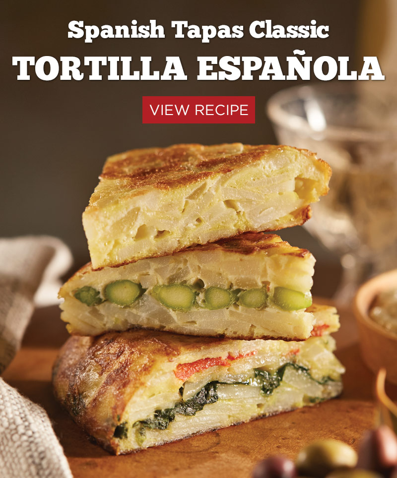 La Tienda: Recipe: Tortilla Espanola Potato Omelet, A Spanish Tapas ...