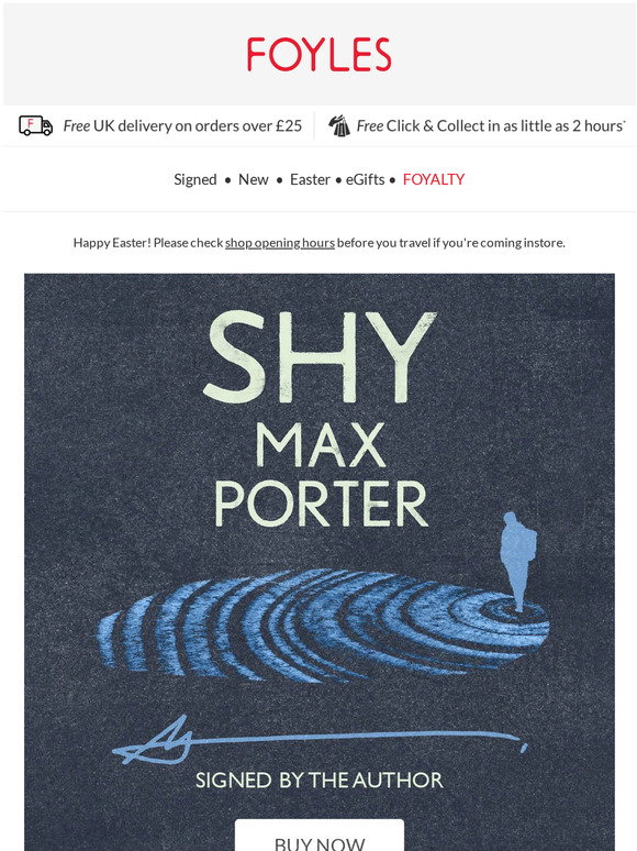 Foyles: New from Max Porter, a tumultuous journey inside the mind of a ...