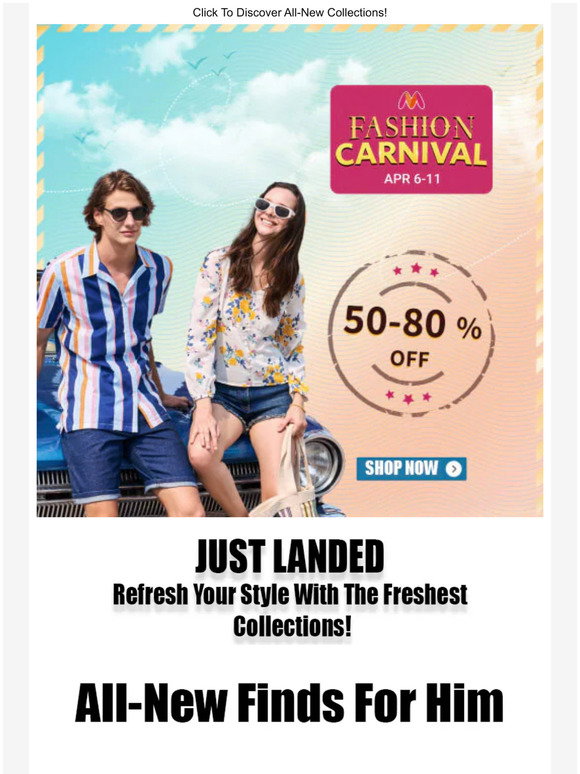 Myntra: Freshly Mynted Styles For You 😎 | Milled