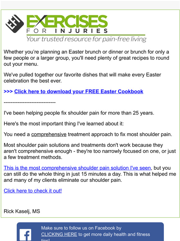 Exercises For Injuries: most shoulder pain solutions don’t work ...