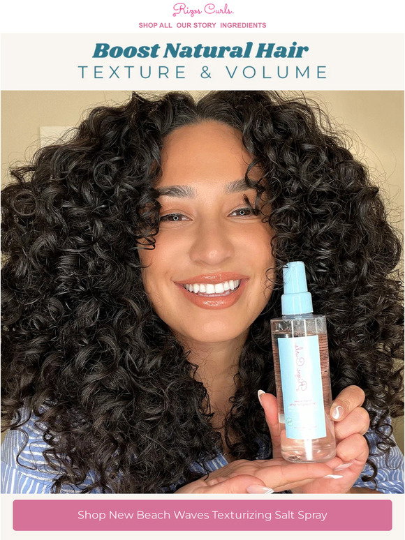 Rizos Curls: Boost Natural Hair Texture and Volume 🔊 | Milled