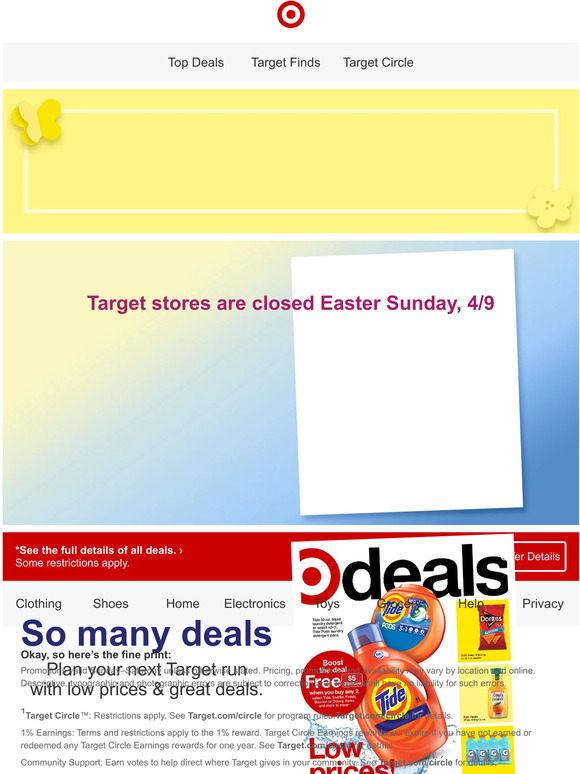 Target: Your new Weekly Ad is here. | Milled