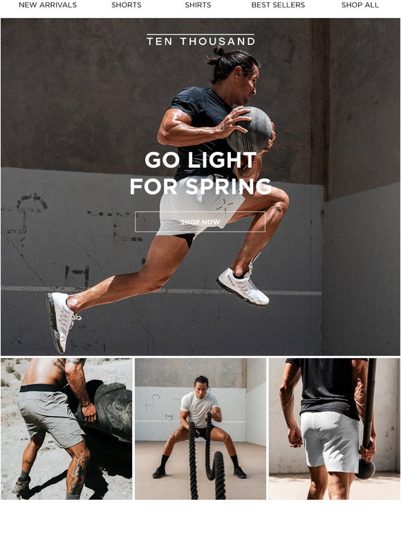 Ten Thousand: Light Gear For Spring | Milled