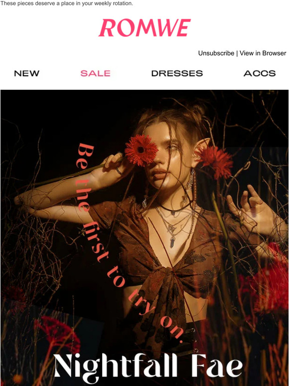 ROMWE: Just in: wardrobe essentials! | Milled