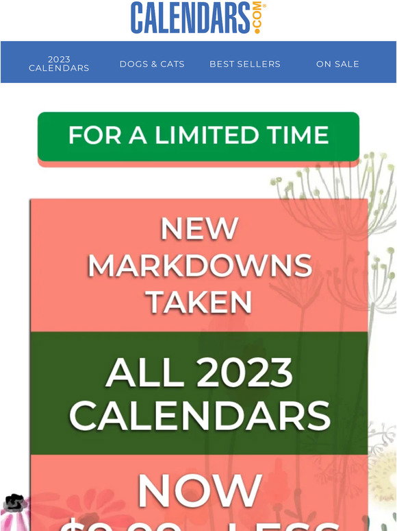 Calendars: How low can we go?! | Milled