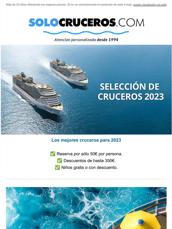 Solo Cruceros Los Mejores Cruceros Para 2023 Milled
