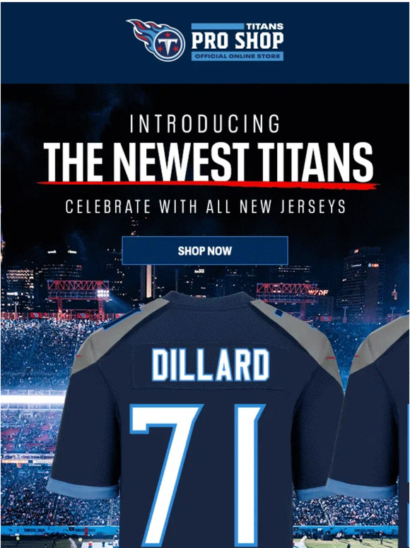 Titans Pro Shop: Introducing the Titans' Newest Players for 2023! 🏈 ...