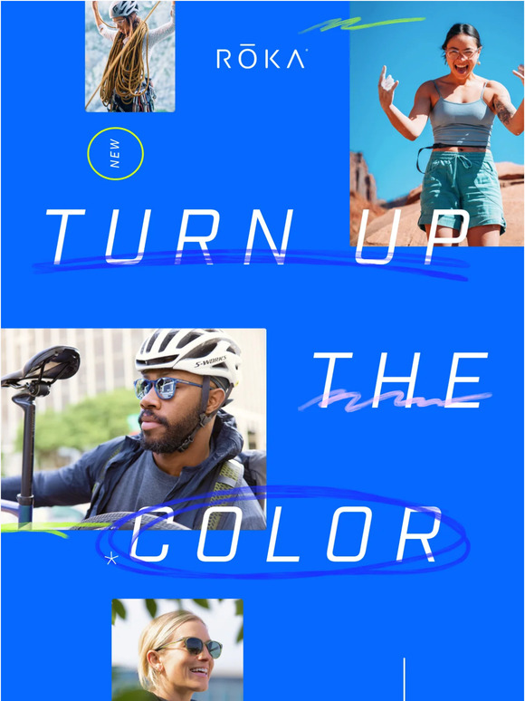 ROKA: Just dropped—the new Crystal Color Collection. | Milled