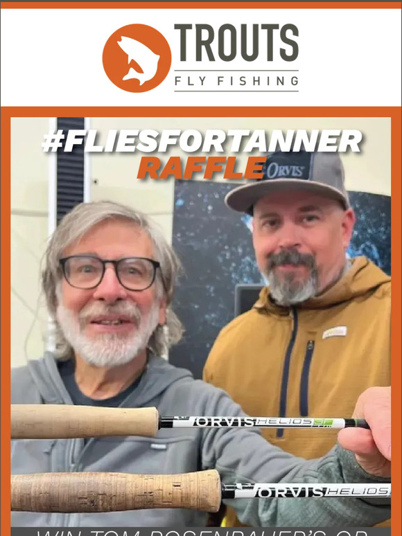 Trouts Fly Fishing: WIN Tom Rosenbauer's + Shawn Combs' Personal Fly ...