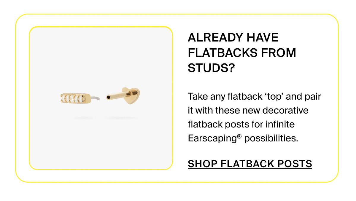 Studs: NEW Reversible Flatbacks are here! | Milled