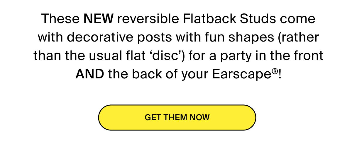 Studs: NEW Reversible Flatbacks are here! | Milled