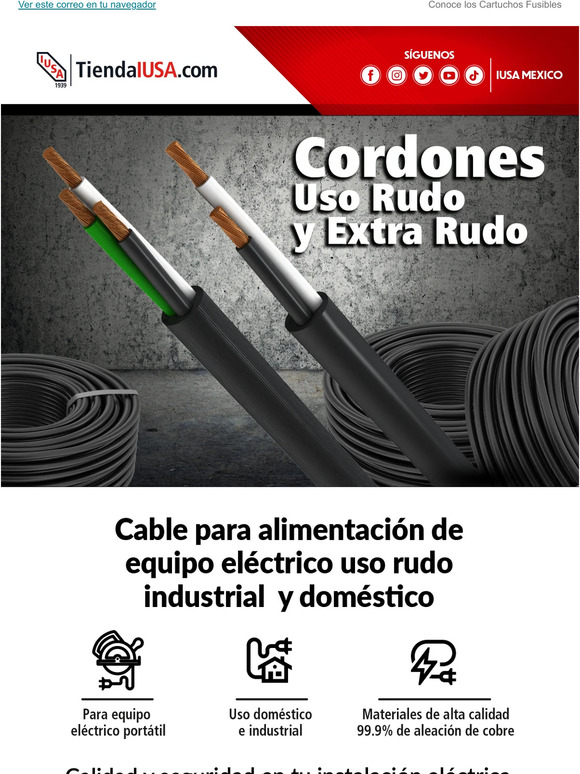 IUSA: Conoce nuestros Cordones de Uso Rudo y Extra Rudo | Milled